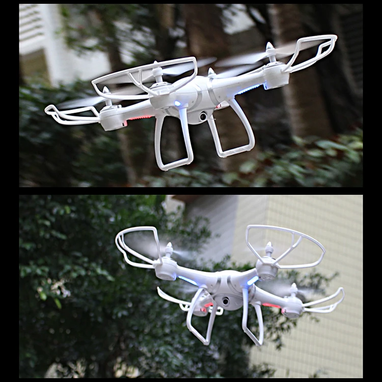 Высота удержания wifi FPV RC Дрон s7 Безголовый режим RC Квадрокоптер со светодиодным ночным ...