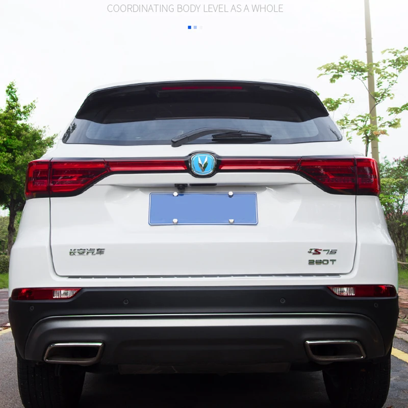 Car Grill letter Rear tail Vehicle Logo decoration protection sticker ...