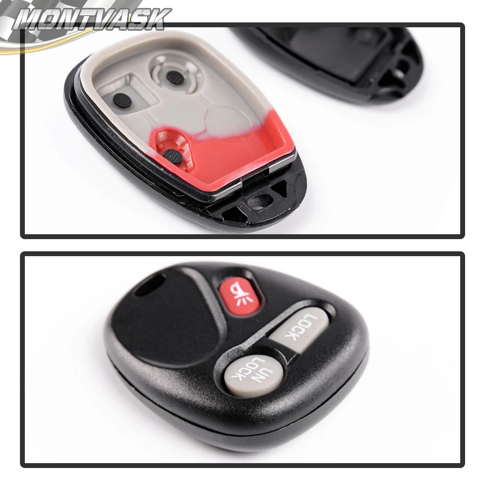 Caso sólo entrada key FOB remoto para Silverado Tahoe Yukon KOBLEAR1XT ...