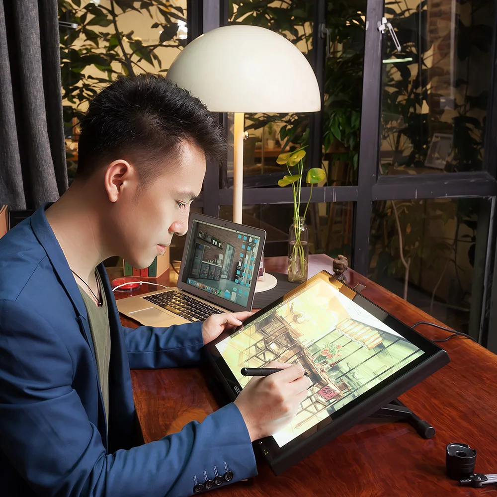 Ugee 2150 21," 5080LPI 1080P HD графический планшет экран ips монитор ...