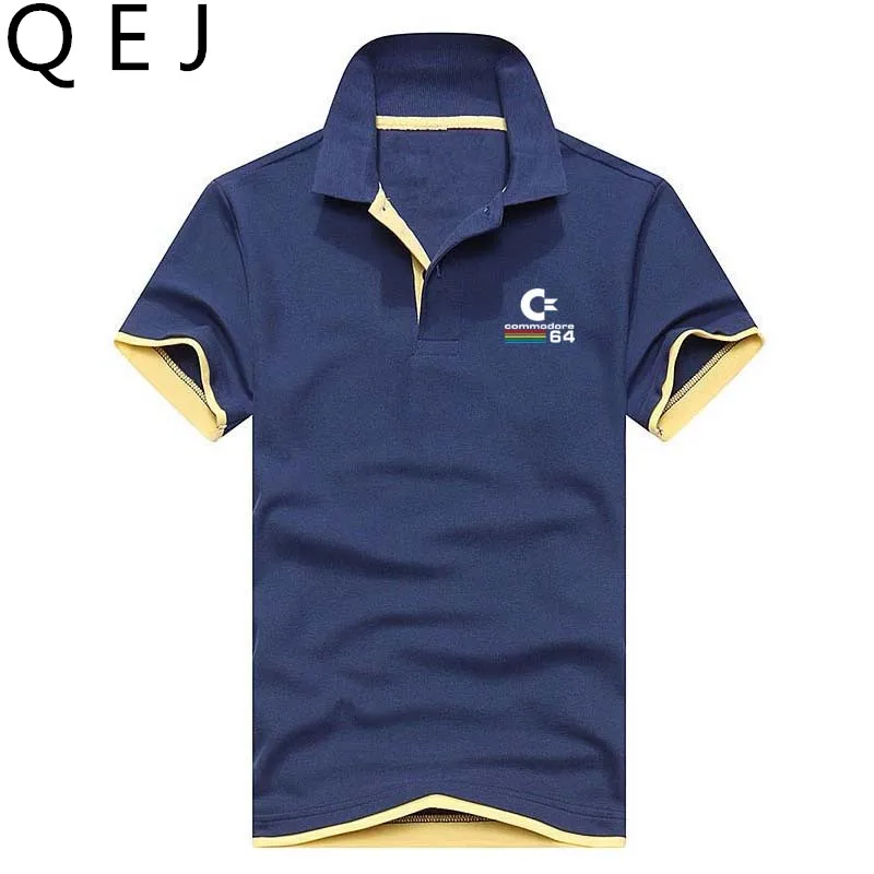 New Brand Commodore C 64 Printing POLO Men's Polo Shirt For Men ...