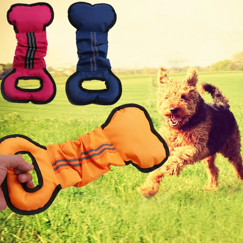 Interactive Pet Dog Chew Toys for Small Dogs Bone Shape Training Dog ...