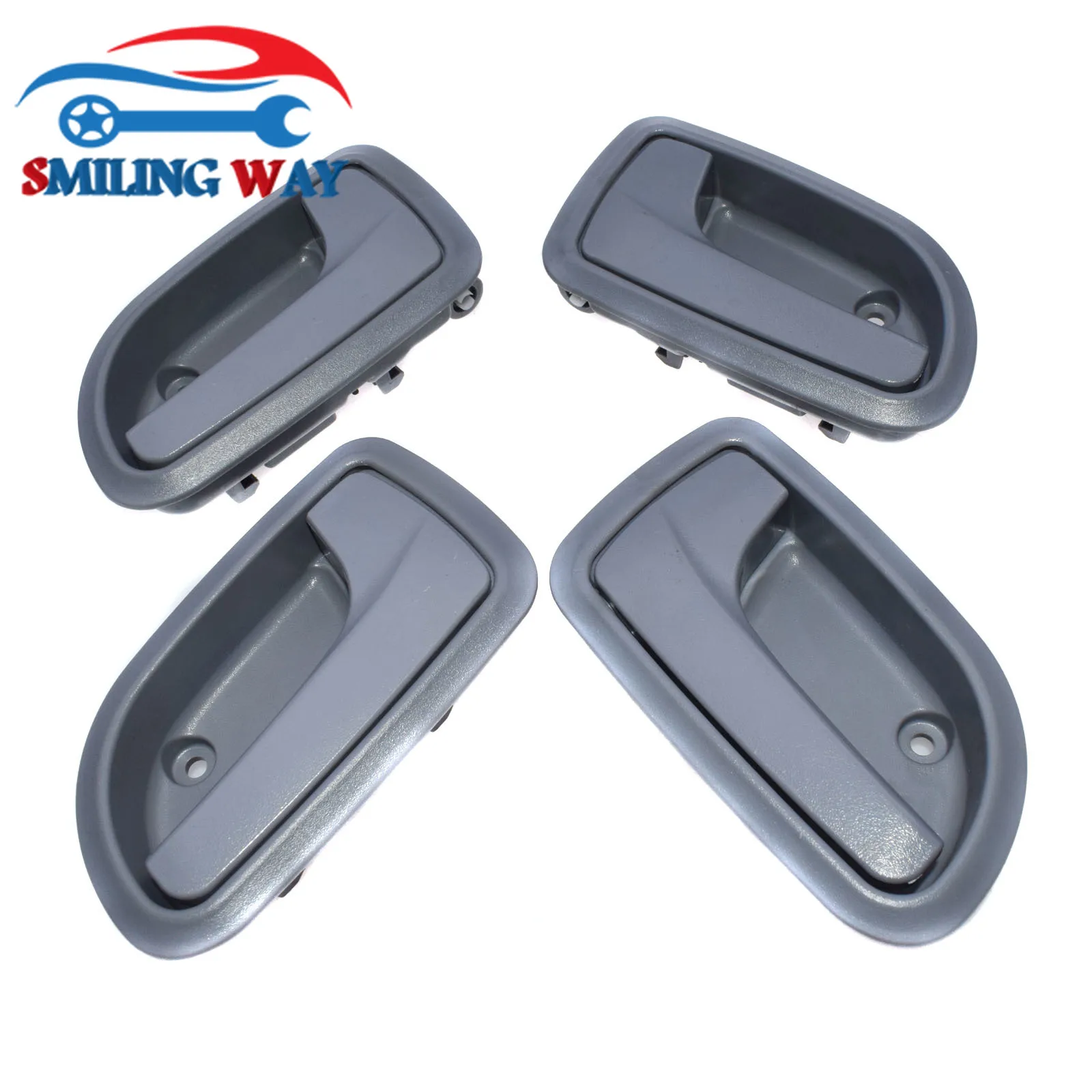 Серый внутри внутренняя дверная ручка Передняя Задняя Левая Правая для ...