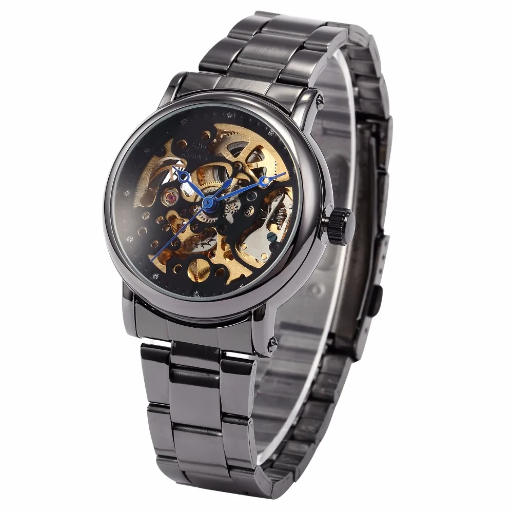 Skeleton Automatic Watch 38mm | Womens Watch Skeleton | Automatic Watch ...