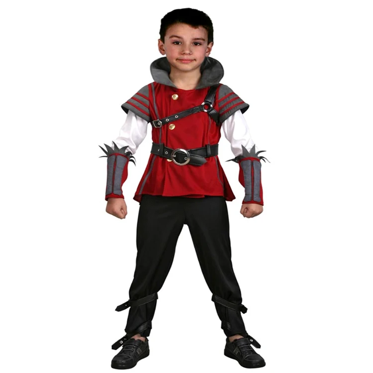 Limited Deluxe Boys Medieval Warrior Costume Child Historical ...