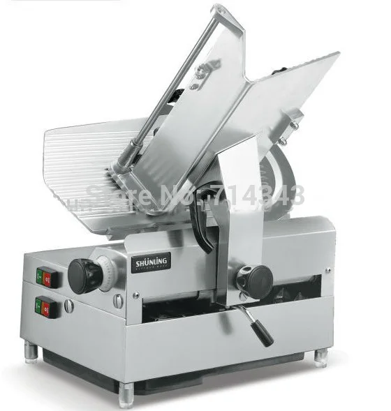 300mm Blade Commercial Desktop Fully-automatic Meat Cutting Slice ...