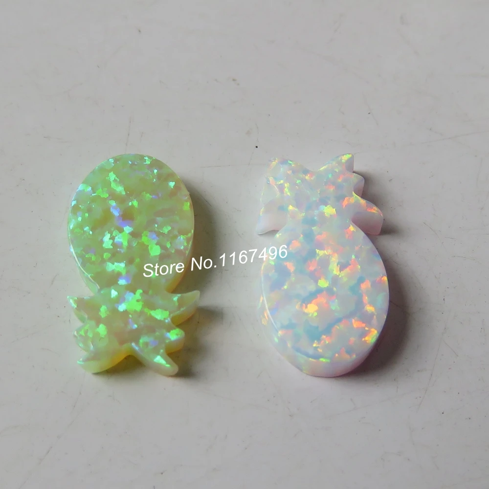 20 teil/los Mix Farben Ananas Opal 8x14mm Ananas Opal Synthetische Obst ...
