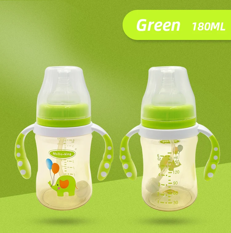 Biberon en Silicone pour bébé - MoDo-king - PPSU - 300ml - Jaune ...