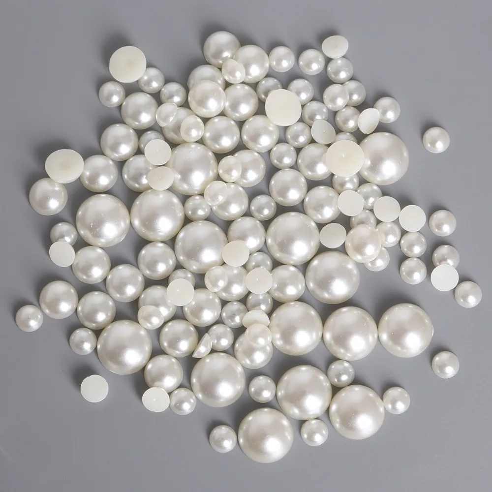 Ivory-Half-Round-Flatback-Pearls-mix-sizes-1-5mm-2mm-3mm-4mm-5mm-6mm-to ...