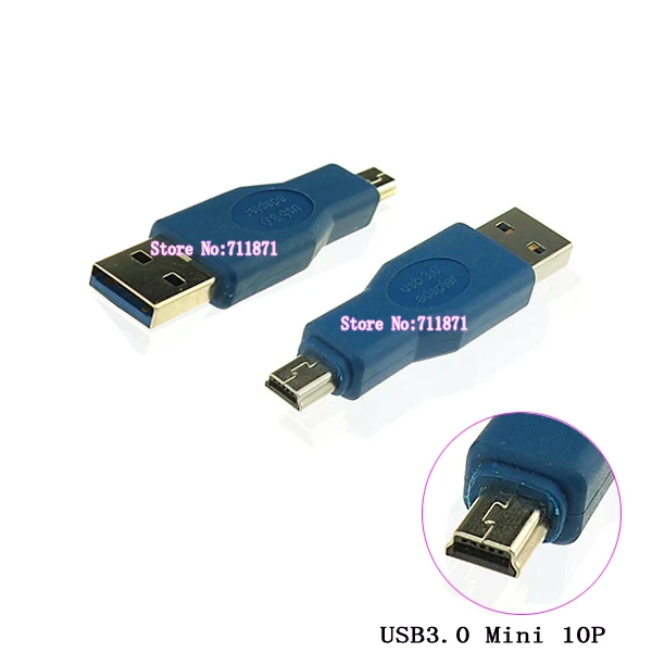 Usb3.0 To Mini 10p Male Adapter Usb3 10pin Mini Connector Usb3.0 T ...