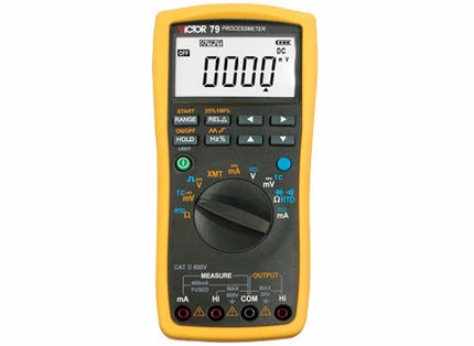 VICTOR 79 multimeter VC 79 multi-purpose table and process signal source 2 in 1 Digital ...