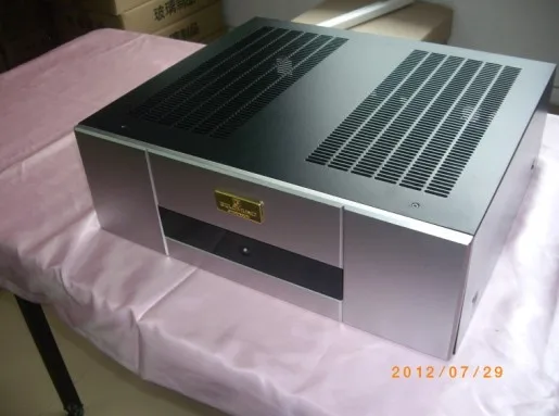 DIY 430*140*368 DIY power amplifier chassis case with radiator|power ...