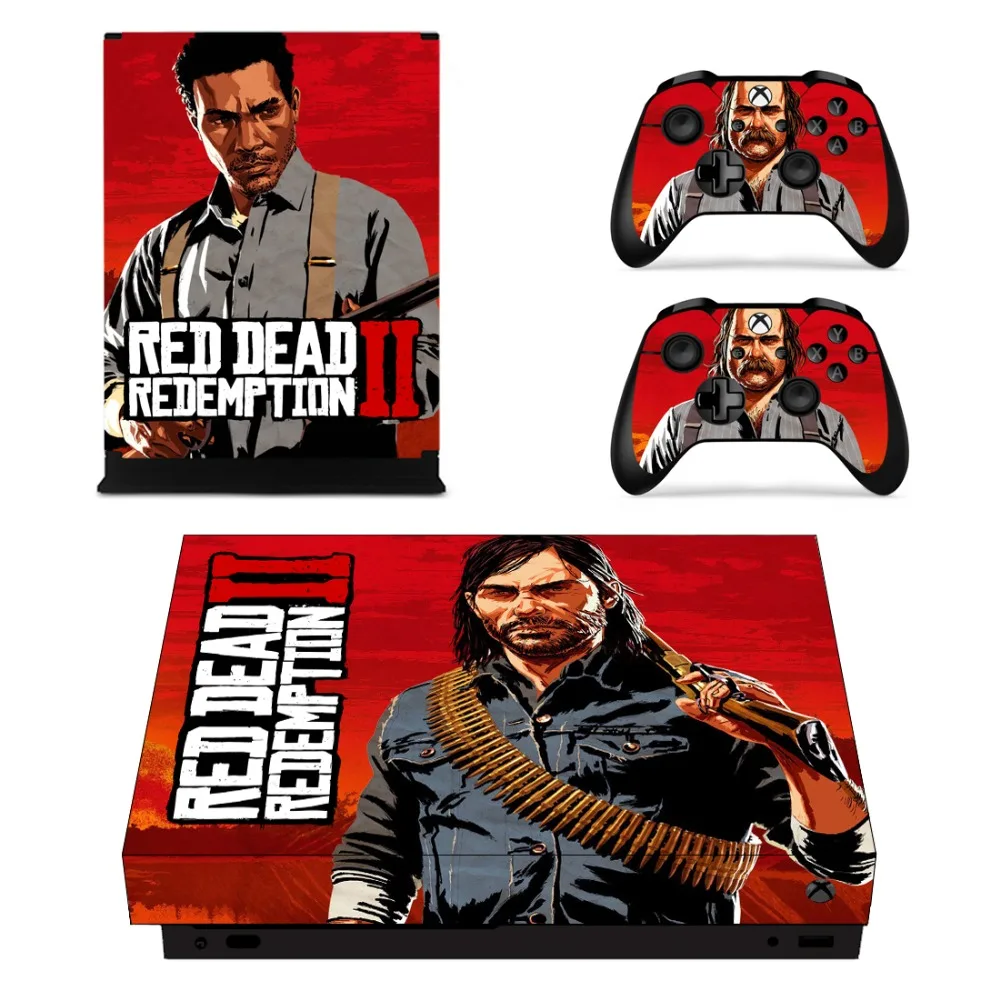 Red Dead Redemption 2 Skin Sticker for Xbox One X - ConsoleSkins.co