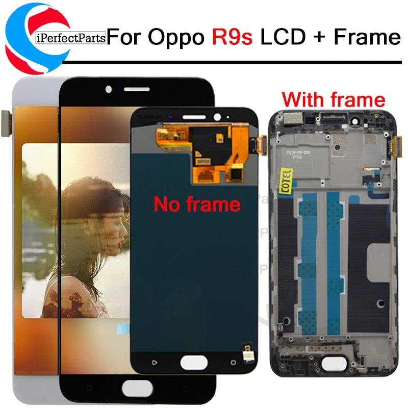 100% Tested 5.5'' Lcd Screen For Oppo R9s Full Lcd Display + Touch ...