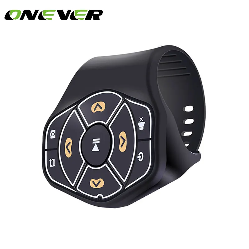 Steering Wheel Mount Remote Control For MP3 Phone Music Wireless MP3 ...