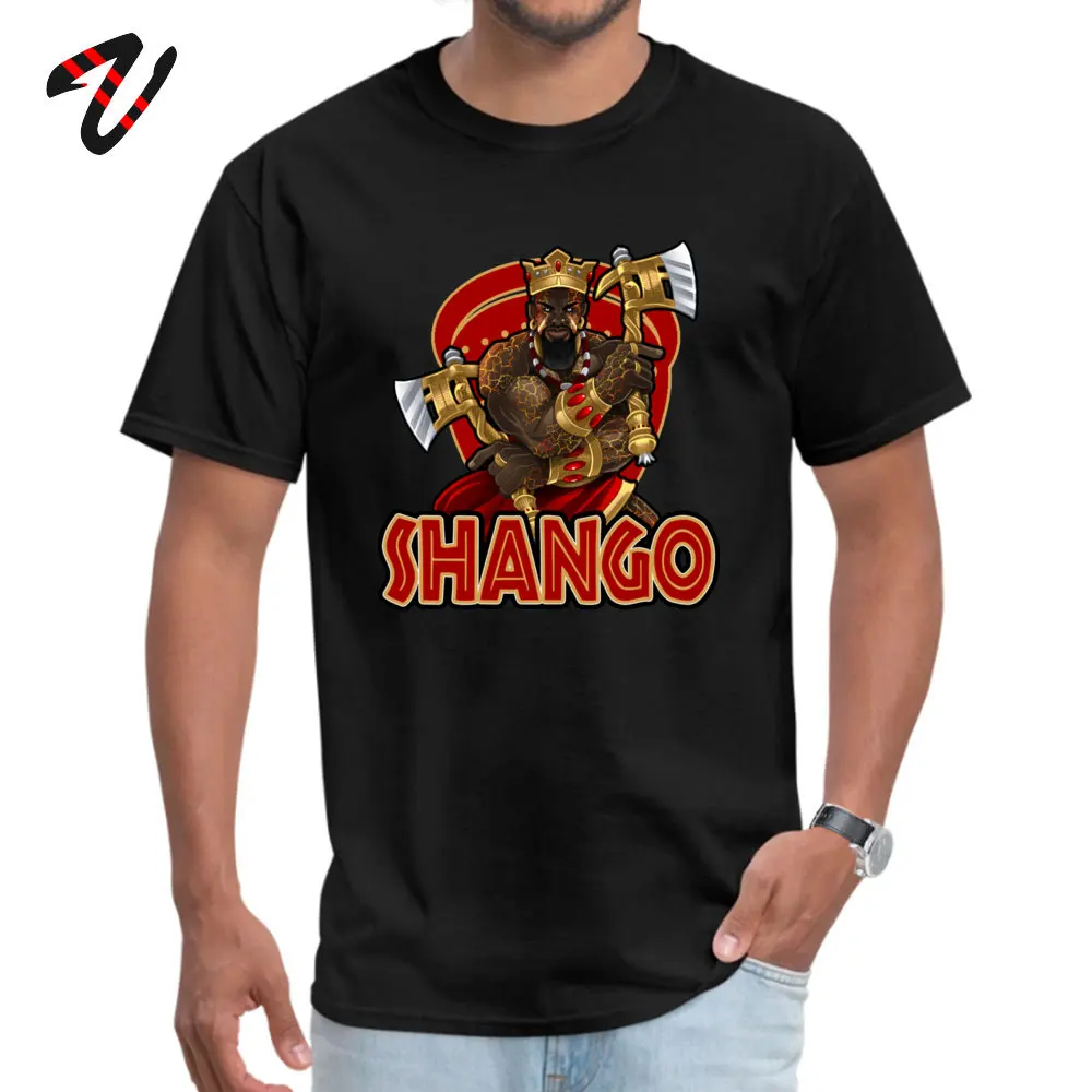 Casual T-shirts Slim Fit Men Tshirt O-Neck Shango Pure Cotton Atheist ...