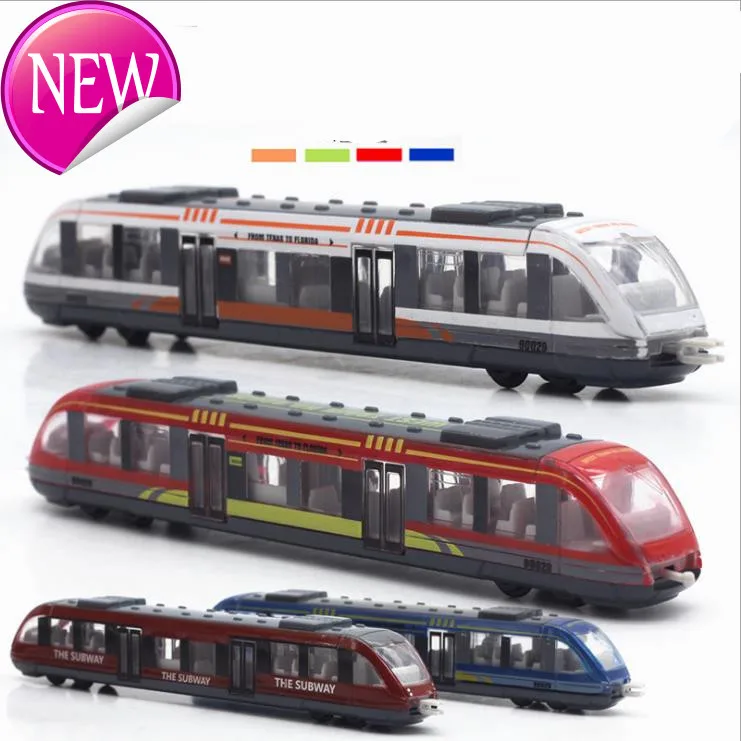 Freeshipping 1:64 Scale Alloy Train Model High Simulation Sliding ...