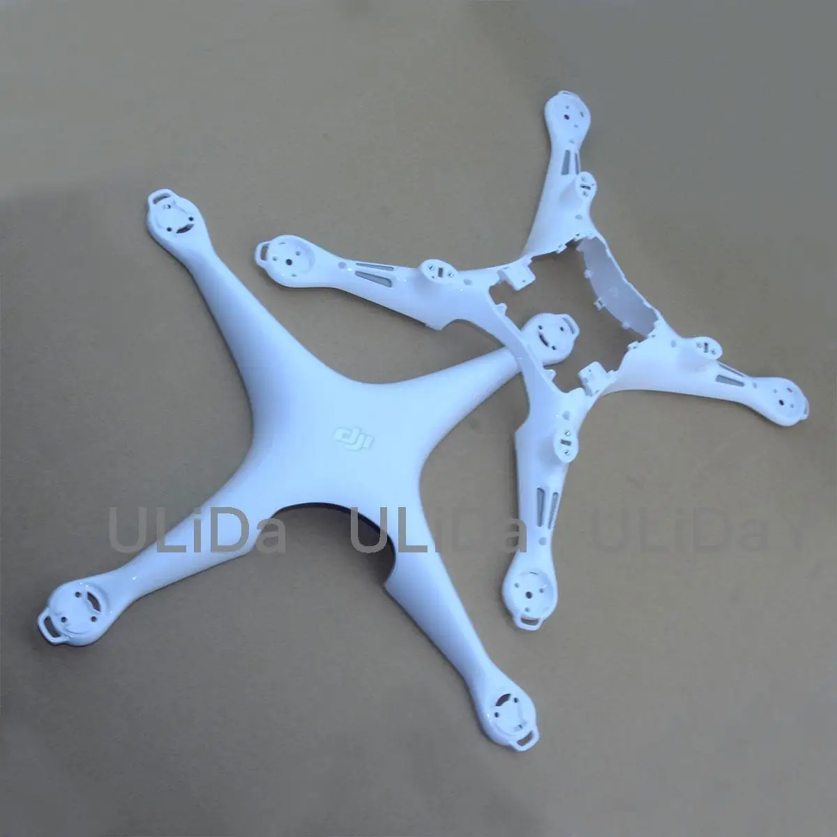 Original Dji Phantom 4 Camera Drone Part 27 Shell/top And Bottom Cover ...