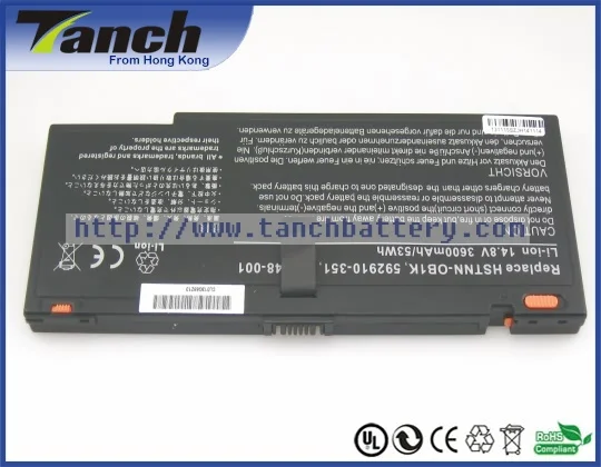 Аккумуляторы для ноутбуков hp HSTNN-OB1K 592910-351 RM08 592910-541 ...