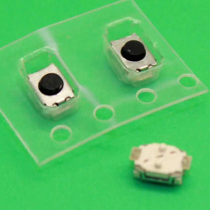 50pcs Micro Push button 3x4x2.5 mm SMT tact switch car remote key white ...
