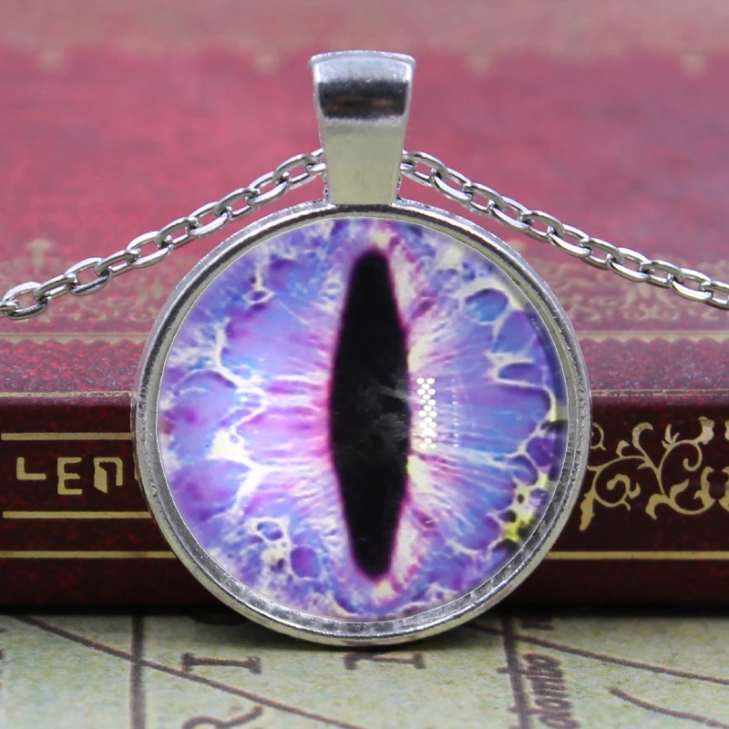 New Arrived devil eye dinosaur eys Glass Cabochon Jewelry Crystal ...