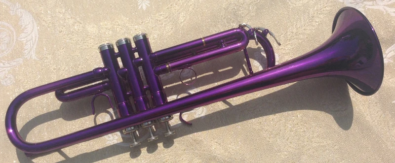 Cheap Trumpet trumpet musical instrument professional color 300 purple ...