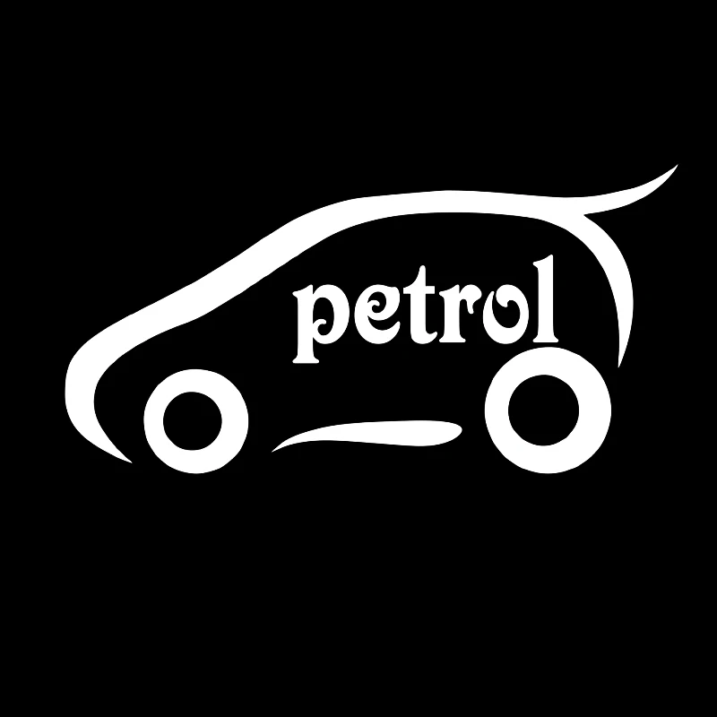 Petrol Word Car Stickers Window Decal Vinyl Car Rear windshield Modern ...