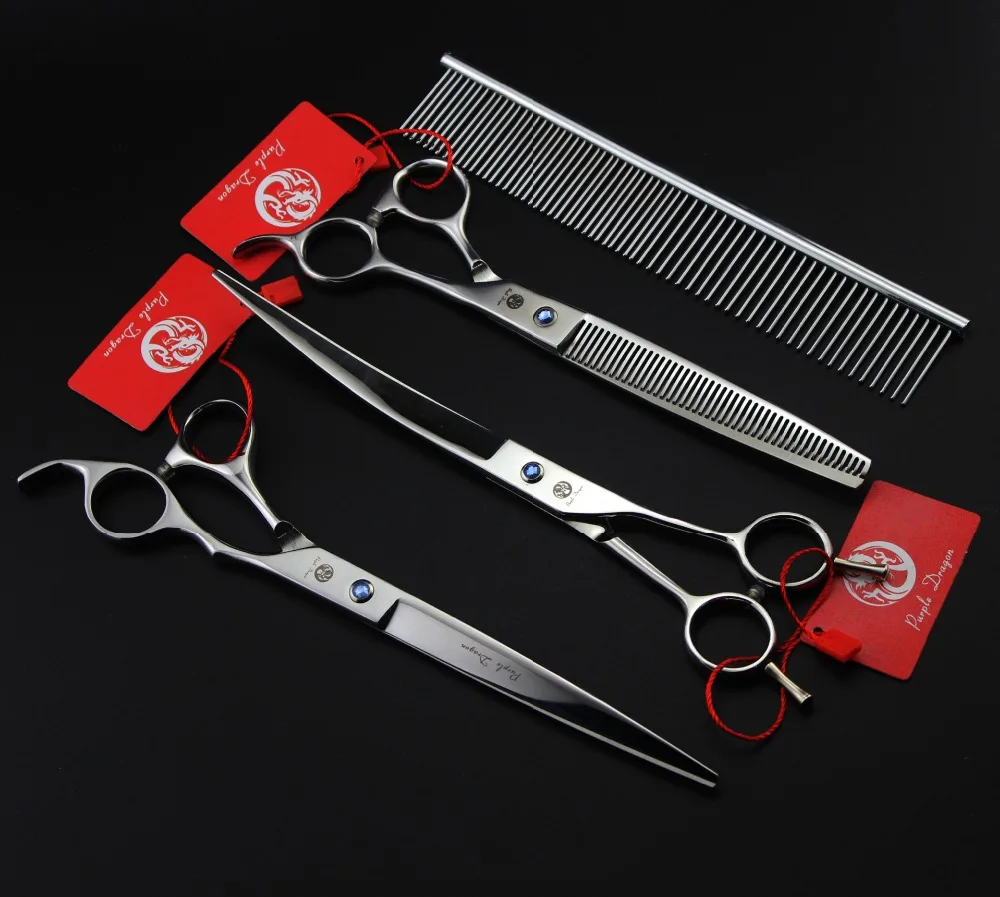 2016 Hot 8inch high quality scissors with comb, flexible scissors ...