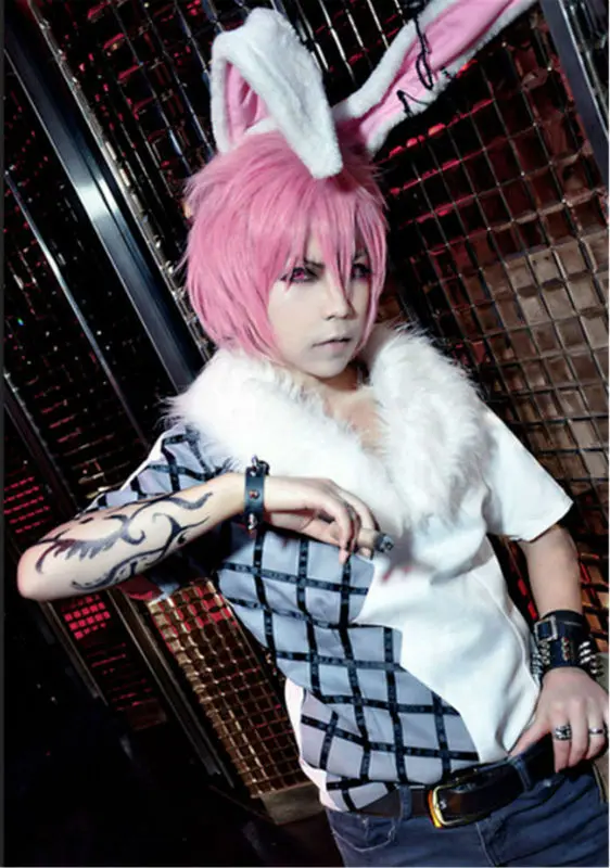 Usavich Putin White Putin Cosplay Jacket Coat with Rabbit ears Free ...