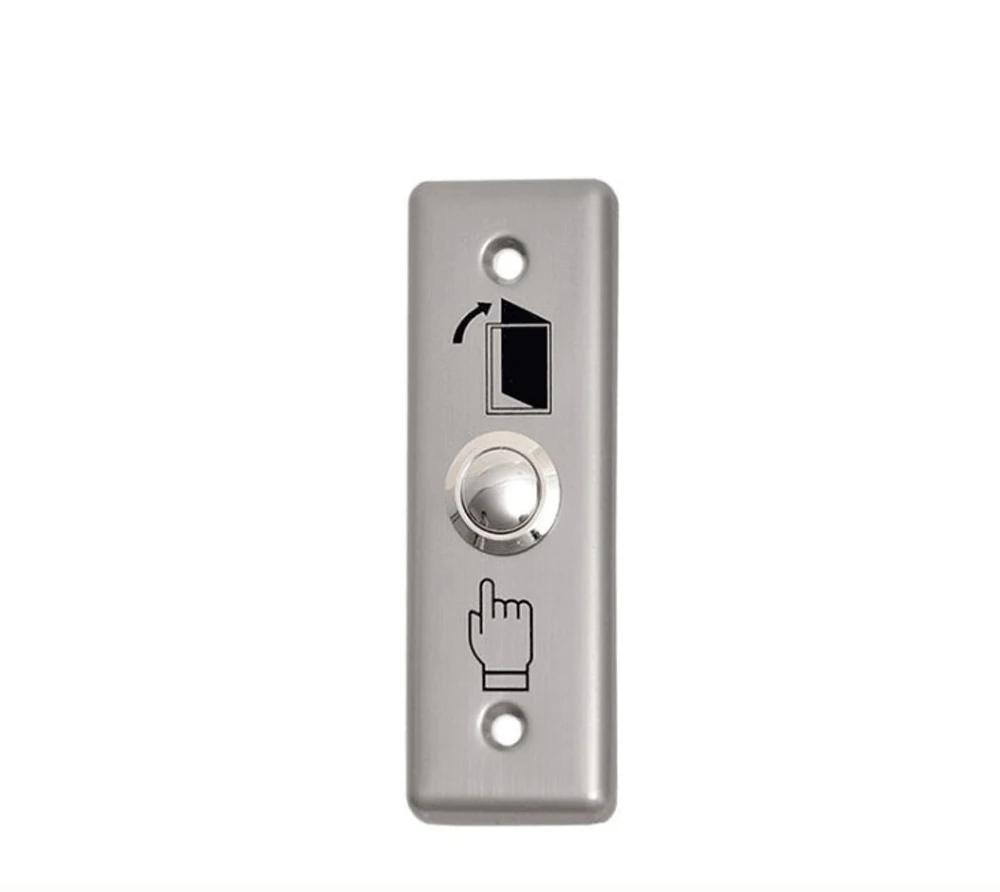 Rectangle Stainless Steel Exit Push Door Release Button Switch For Door ...