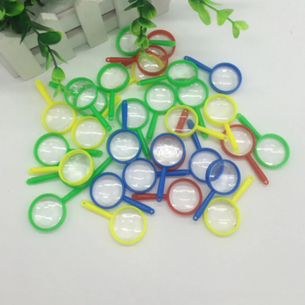 10pcs Hand Held Children s Magnifying Glass Acrylic High Definition 10pcs-hand-held-children-s-magnifying-glass-acrylic-high-definition