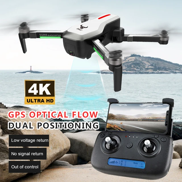 Dual GPS Drone 4K HD Dual Camera Quadcopter Brushless Motor Drone GPS ...
