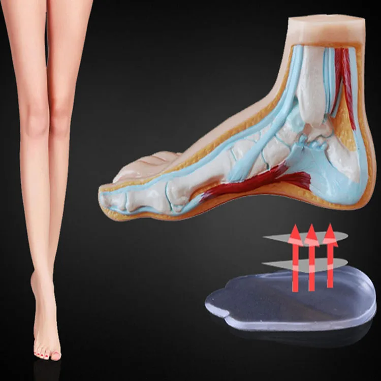 chaussure a talon pour pied plat