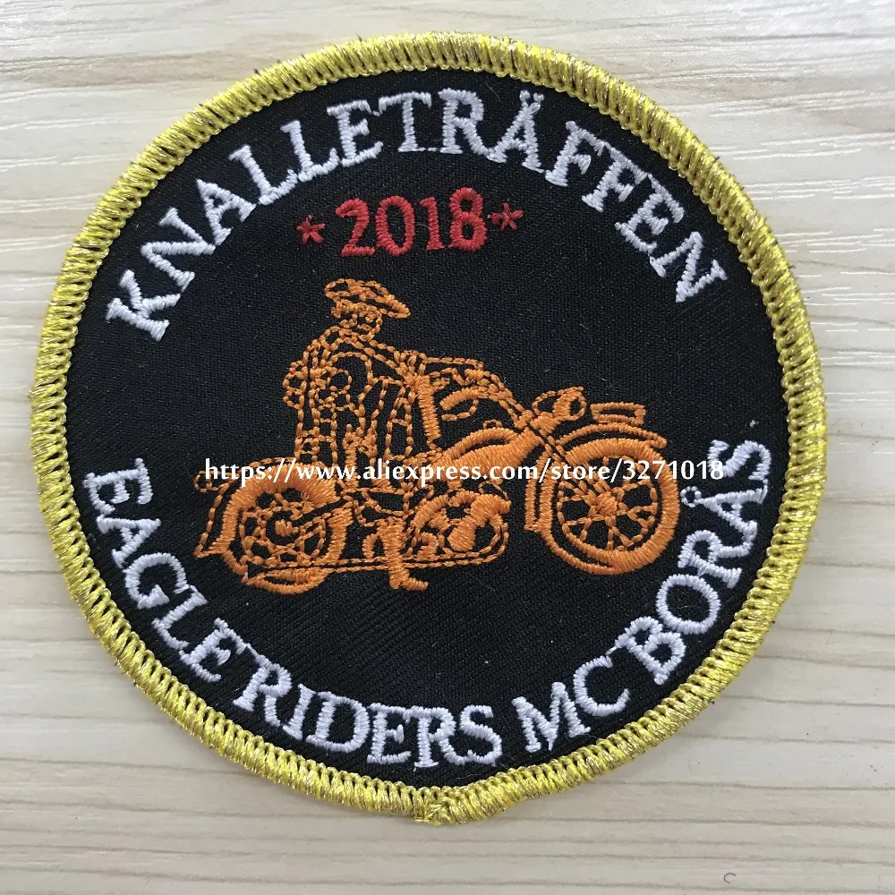 customized products iron on badges for jackets DIY your own Apparel ...