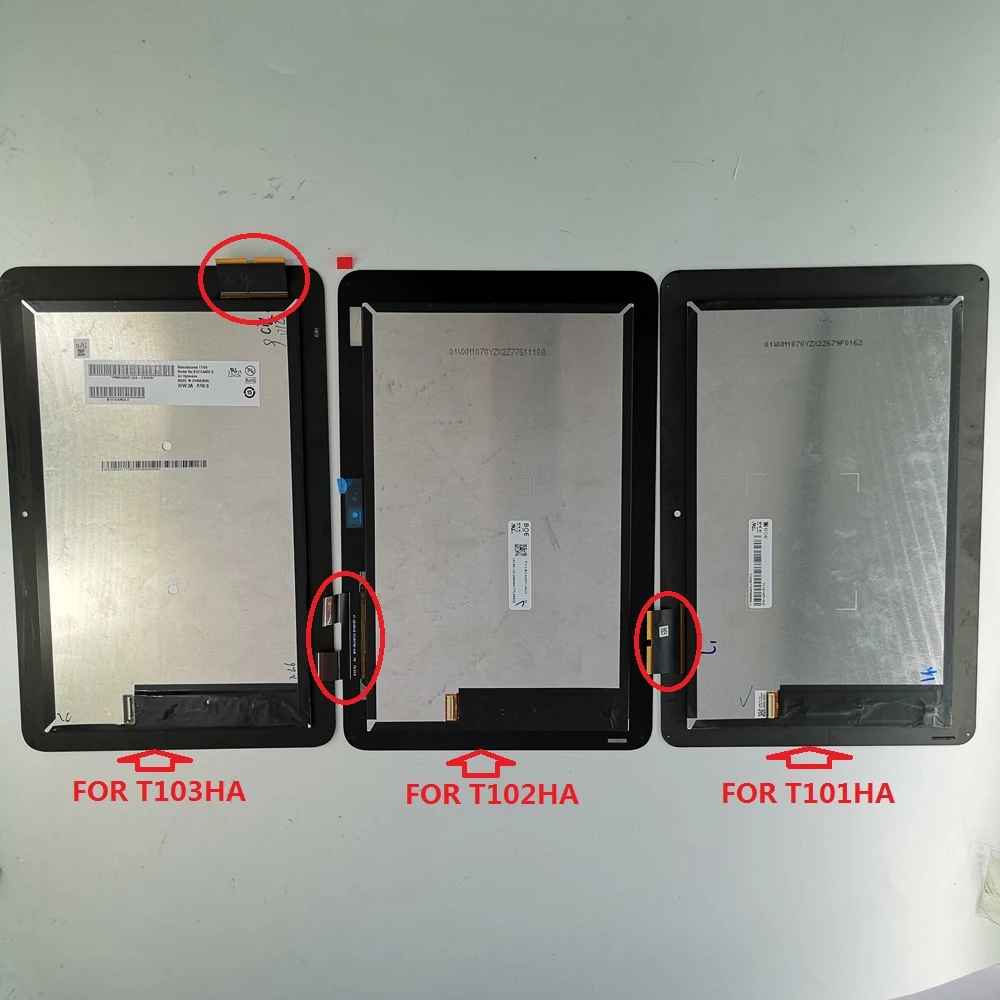 10.1" LCD Display Matrix Touch Screen Digitizer Sensor Assembly For ...