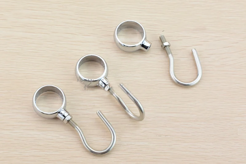 Stainless Steel 25mm Drivepipe Hook Kitchen Flexible Pothook 360 Degree ...