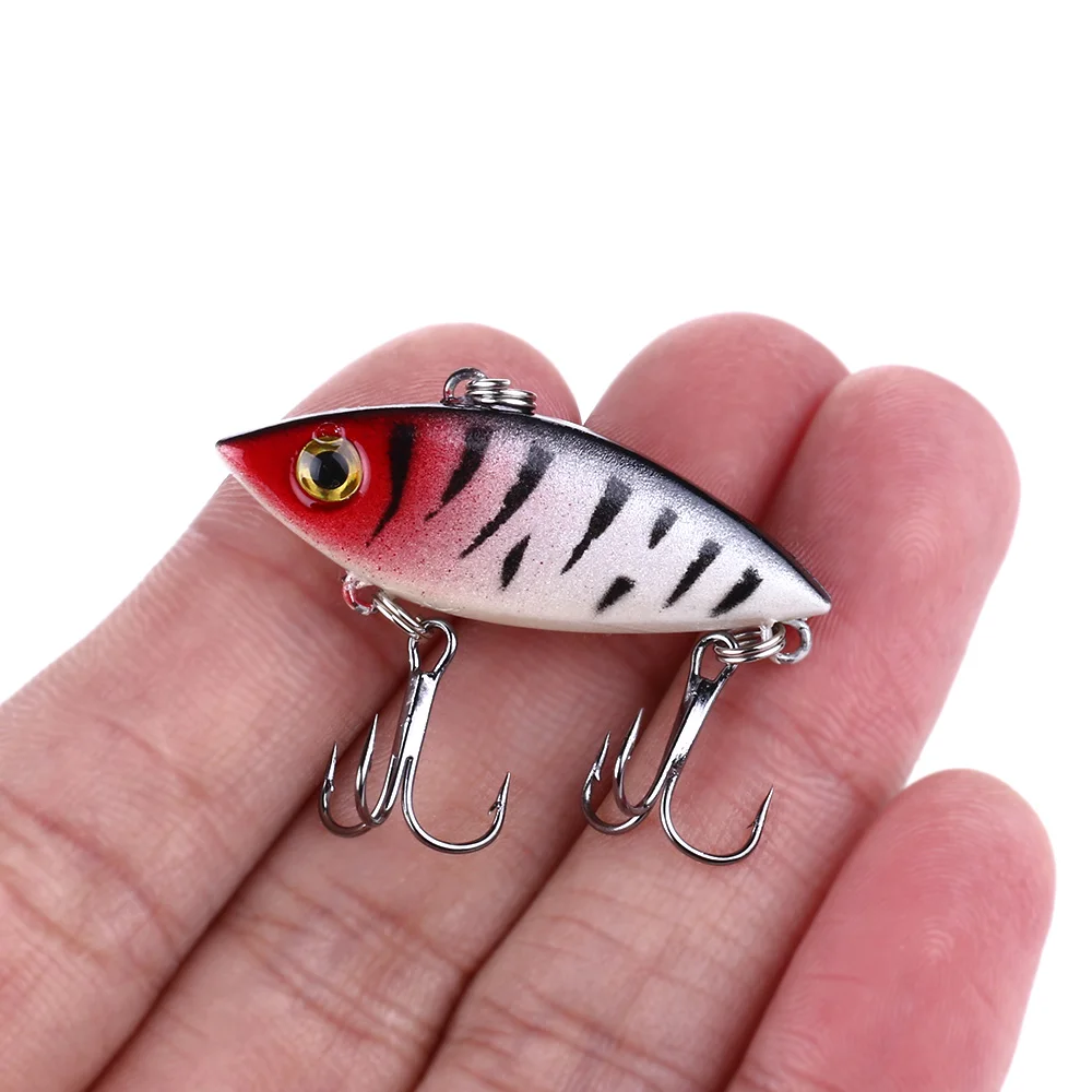 1pcs Fishing Sinking VIB Lure 2.75g 4cm Rattling Artificial Vibration ...