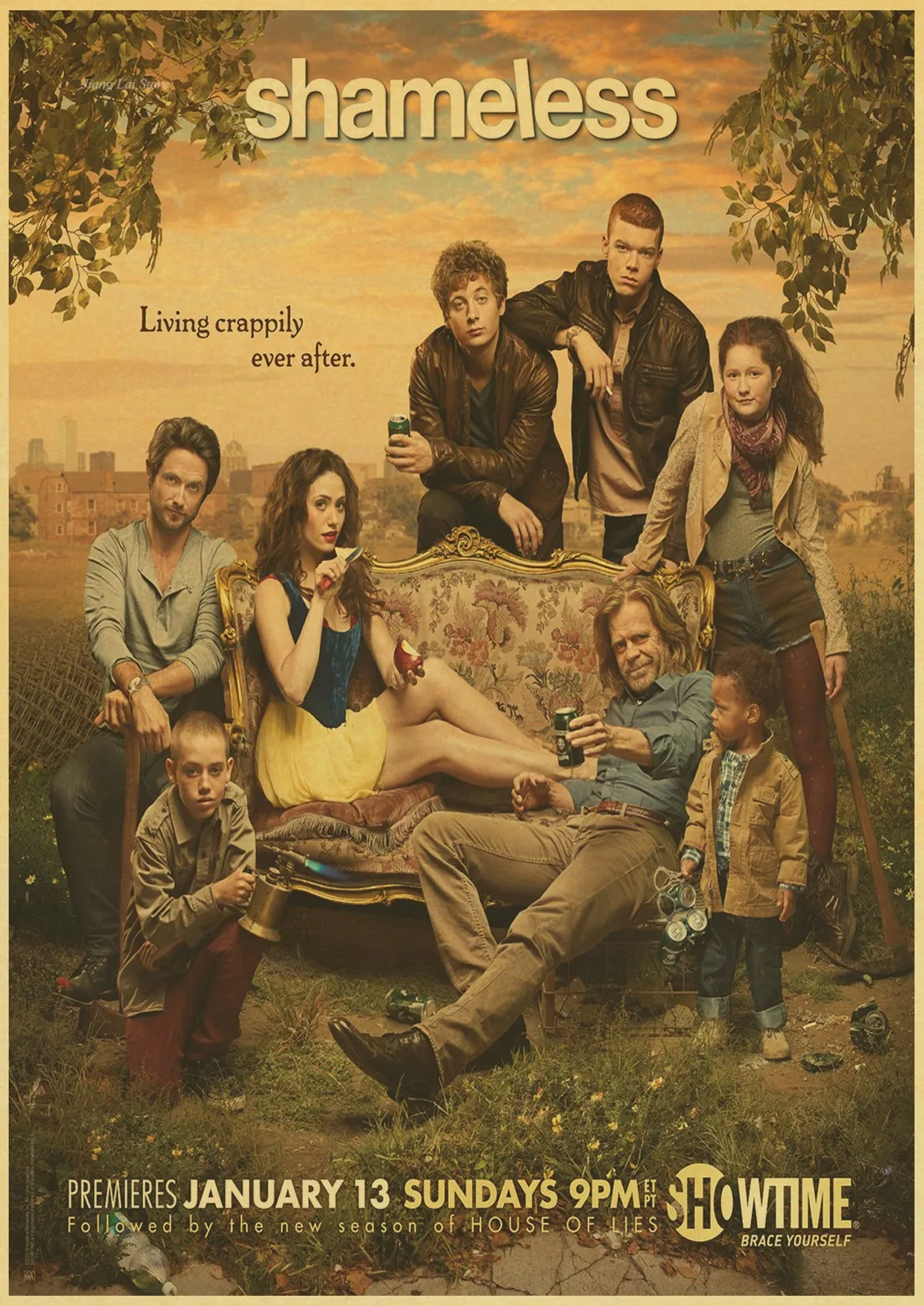 Shameless Season 3 Poster