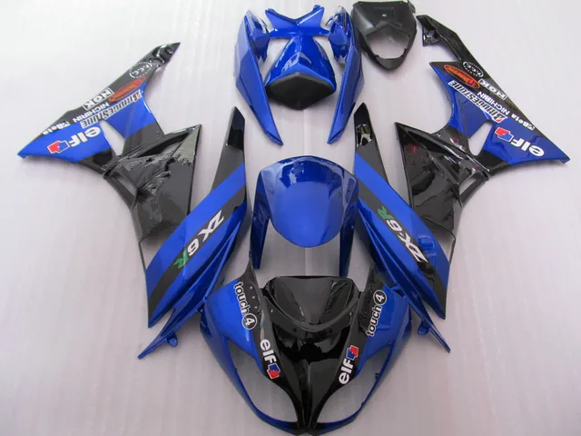 2009 Kawasaki Zx6r Blue