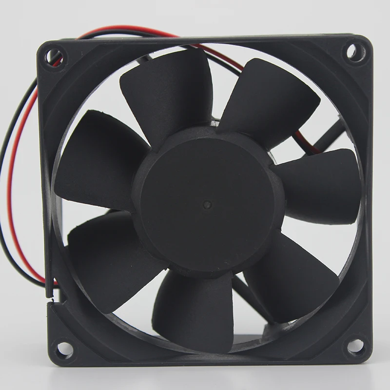 Original 8CM KD1208PTBX-6 12V 4.6W 2-wire speed cooling fan ...