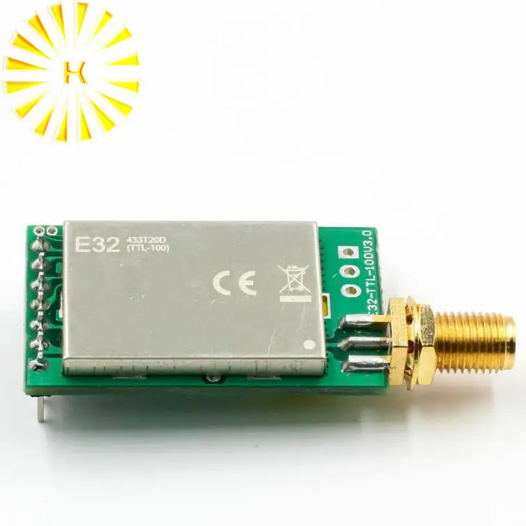 LoRa 무선 rf 모듈 iot 송수신기 CDSENET E32 433T20DT UART 장거리 433 MHz rf 송신기 수신기 ...
