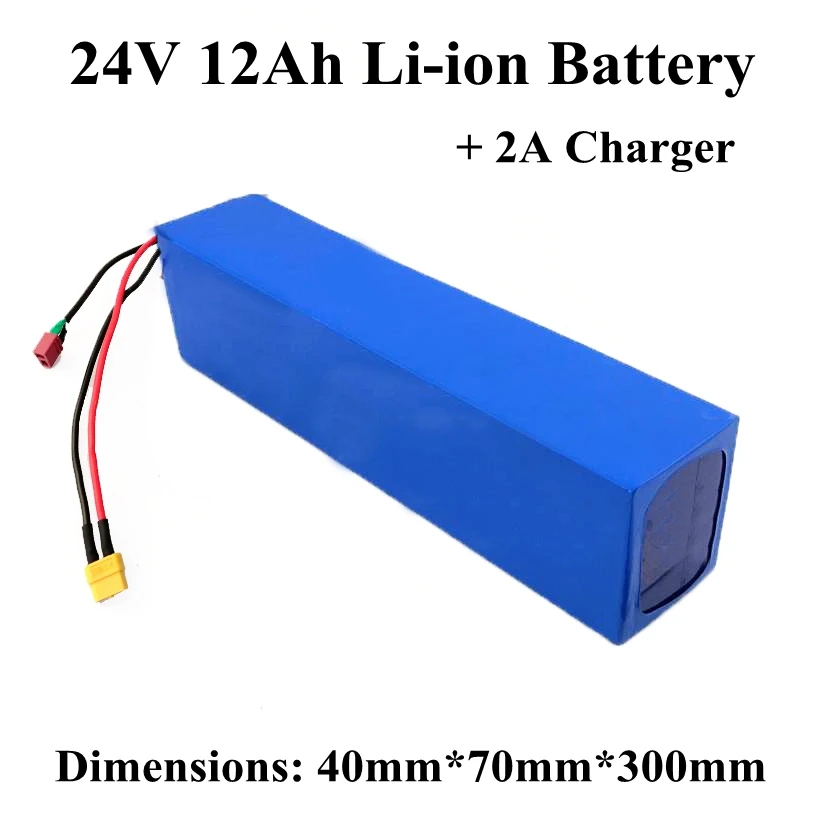 GTK 24v 12Ah rechargeable li ion battery lithium ion battery pack for ...
