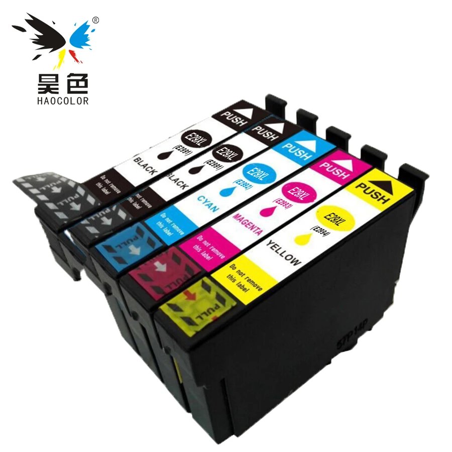 5 pcs T29 XL T29XL T2991 T2994 EUR Ink Cartridges Compatible for Epson ...