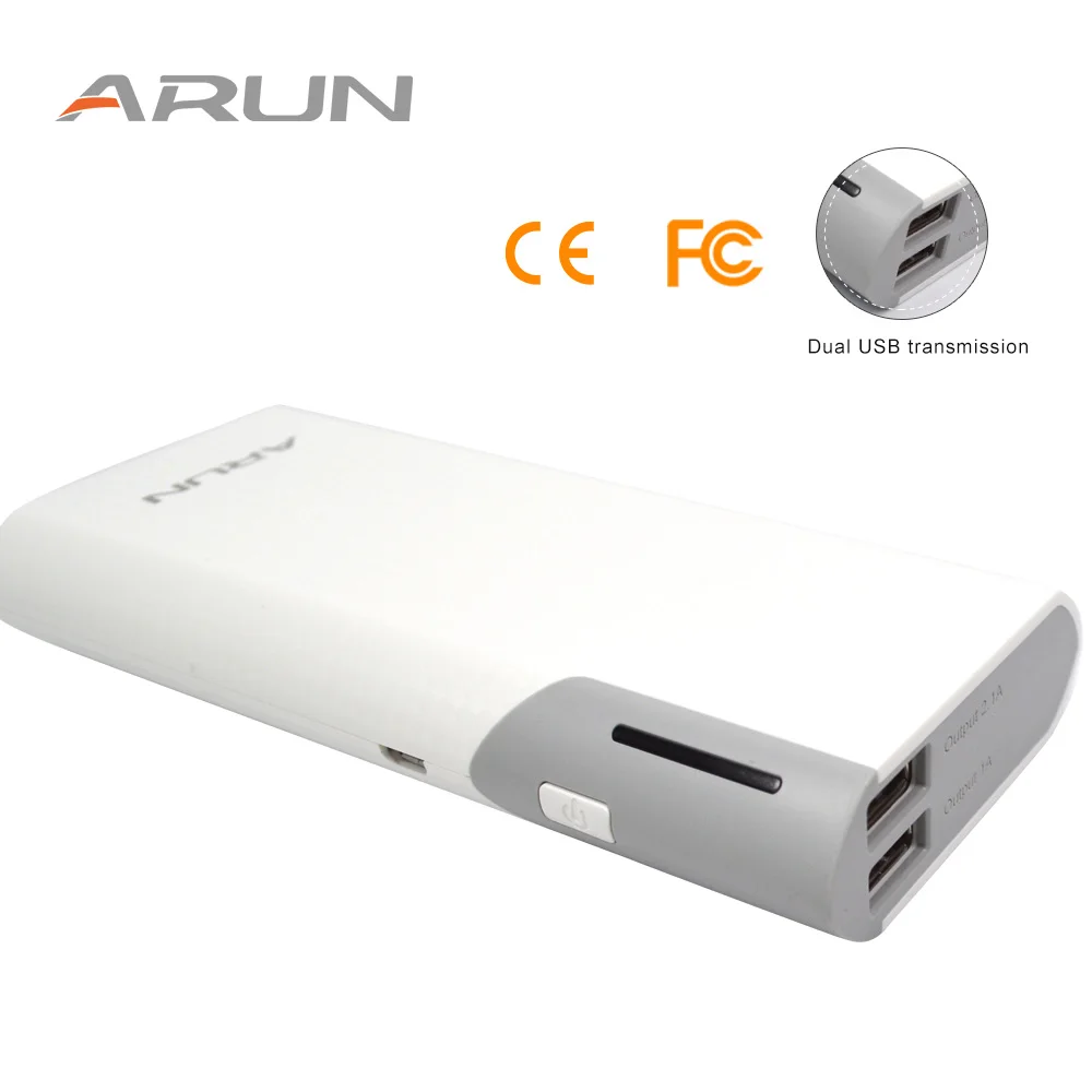 ARUN 10000mah Power Bank Dual USB High speed Charging Technology ...
