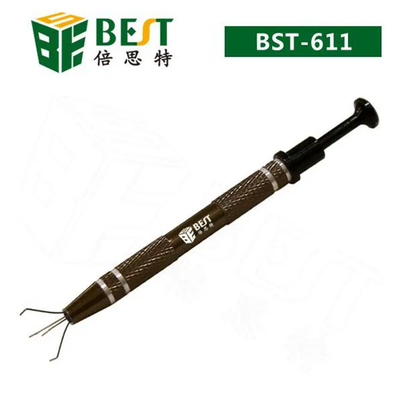 BEST 611 Pick Up Tools IC Chip Components Catcher Clamping Clip Four ...
