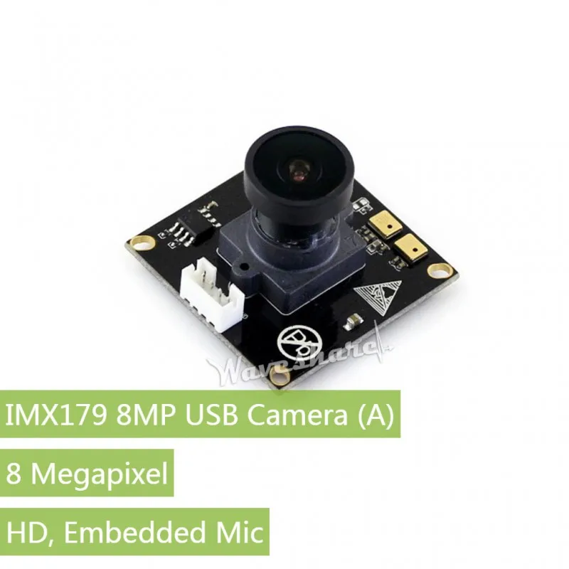 Cámara USB IMX179 de 8MP, Ultra alta definición, micrófono integrado ...