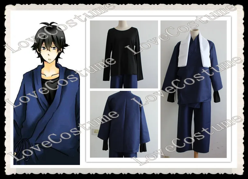 Fantasia de cosplay de barakamon sishuu handa, feito sob encomenda ...