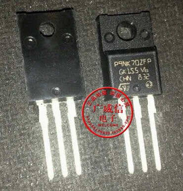 50PCS New original STP9NK70ZFP TO 220F MOS FET P9NK70ZFP 700V9A|mos 35w ...