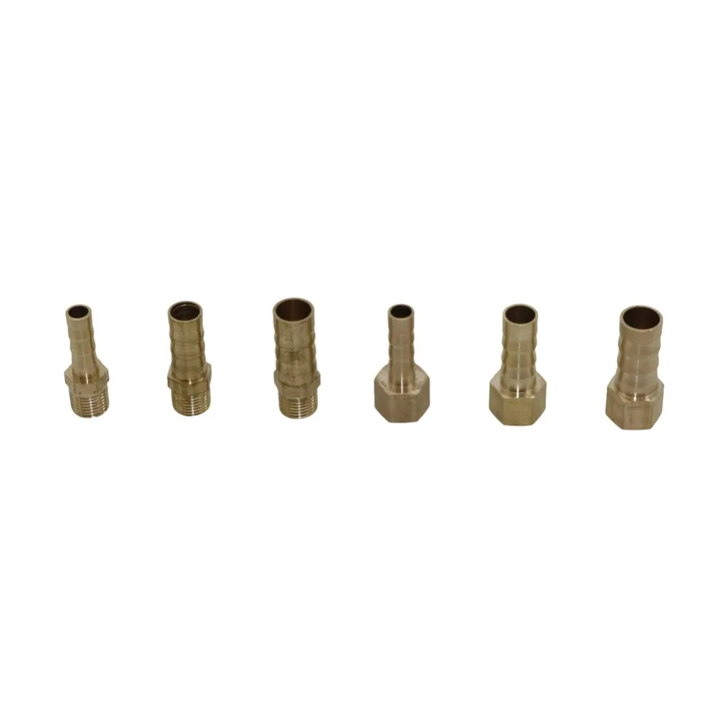 Brass 1/8" Female/male Connector Garden Irrigation Pipe Fittings ...