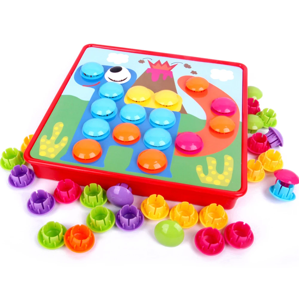 3D Puzzles Toys For Children Composite Picture Puzzle Creative Mosaic ...